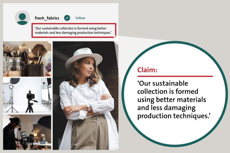 Guide for fashion businesses - Green claims code